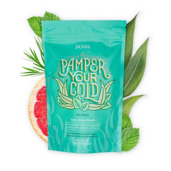 Perfectly Posh | Bath & Body | Pamper Your Cold Shower Tablets 6 Pack ...